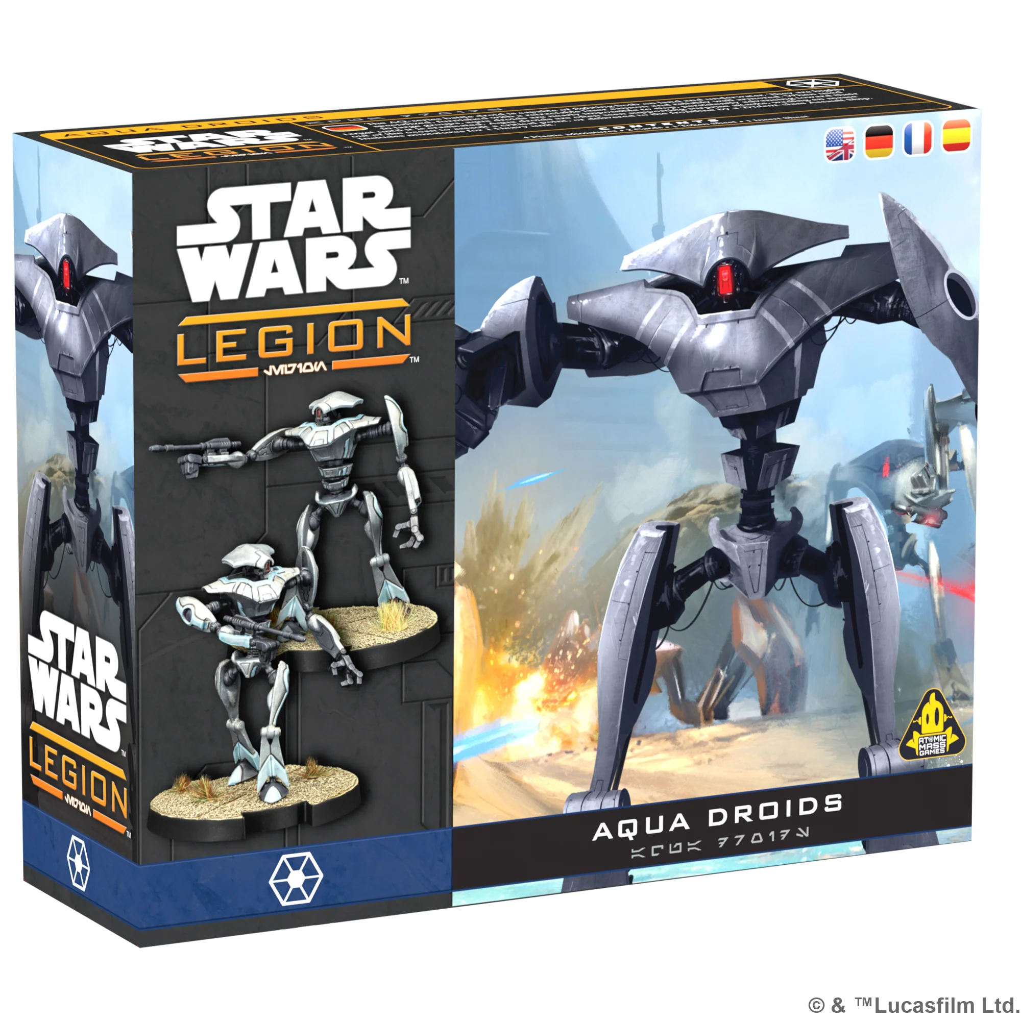 Star Wars Legion - Aqua Droid Unit Expansion - The Wobbly Nerdles