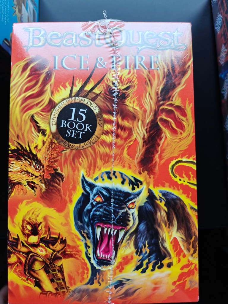 Beast Quest - Ice & Fire Collection (15 Books) - The Wobbly Nerdles