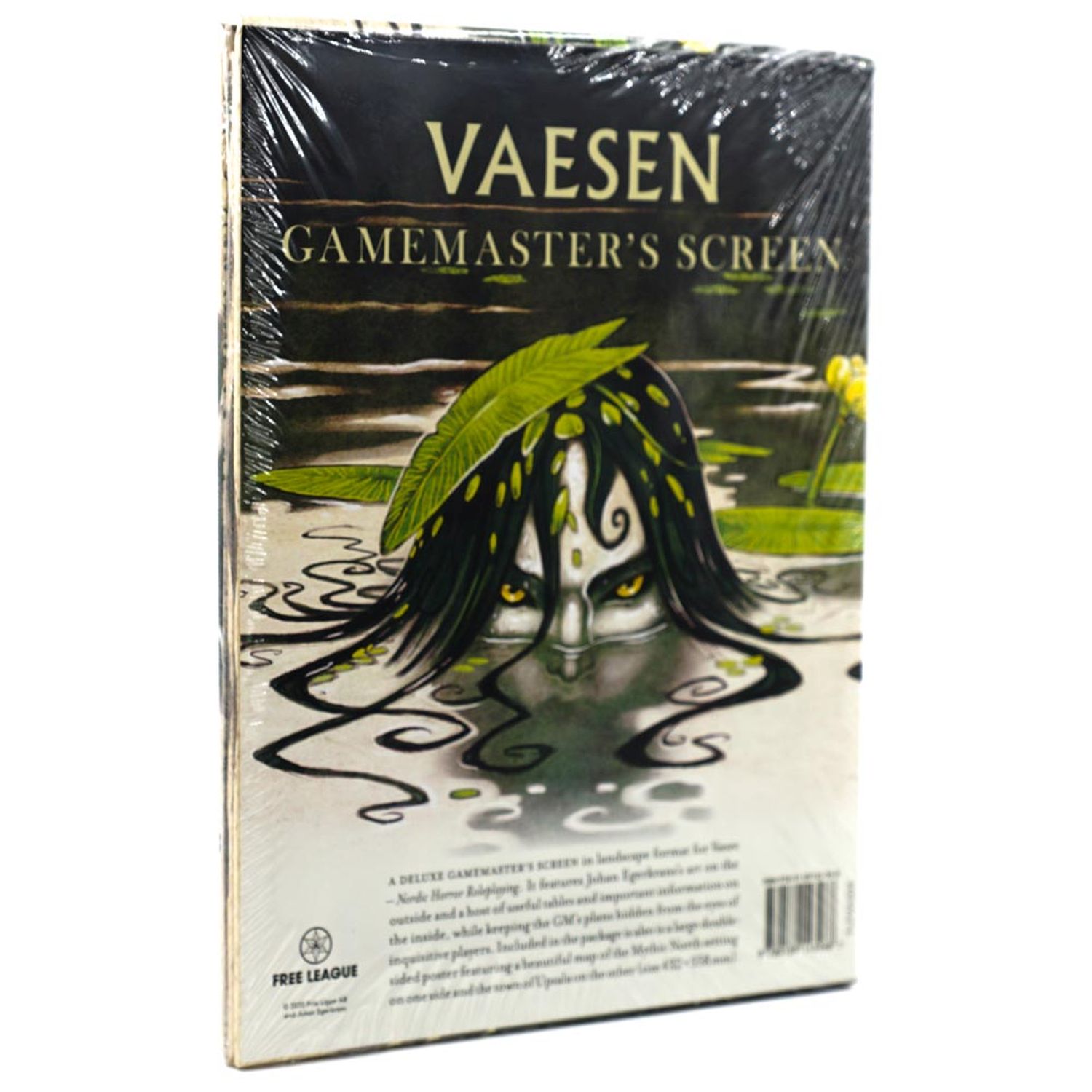 Vaesen RPG GM Screen and Map - The Wobbly Nerdles