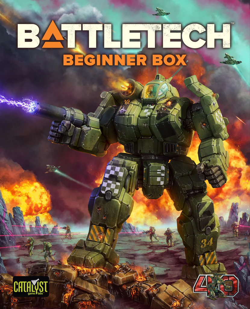 BattleTech: Beginner Box 40th Anniversary Edition - The Wobbly Nerdles