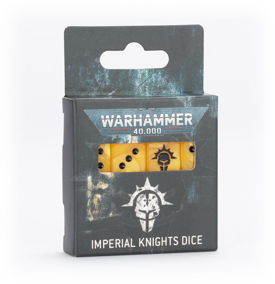 Warhammer 40K: Imperial Knights Dice Set - The Wobbly Nerdles