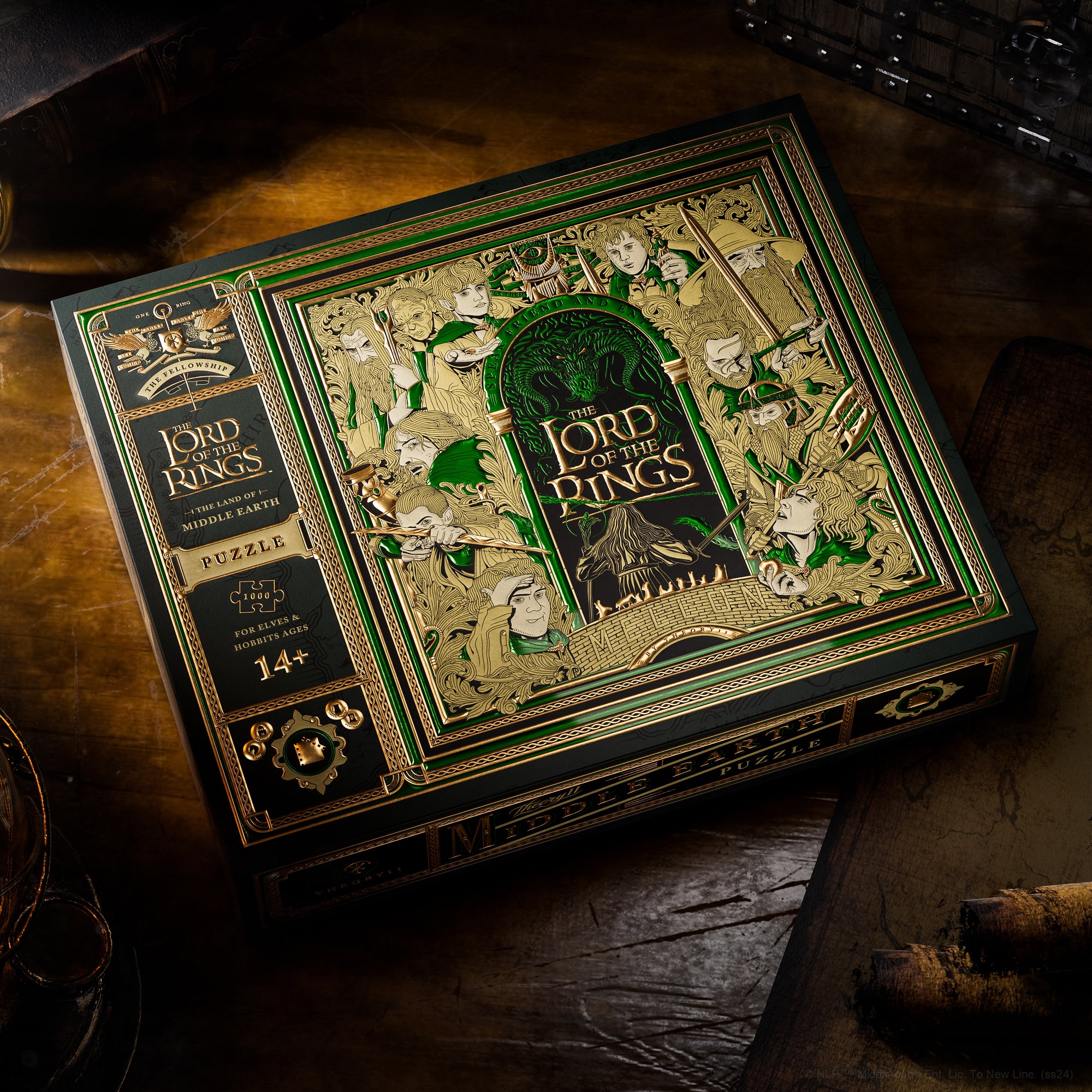 Lord of the Rings Multi Dimensional Puzzle 1000 - The Wobbly Nerdles