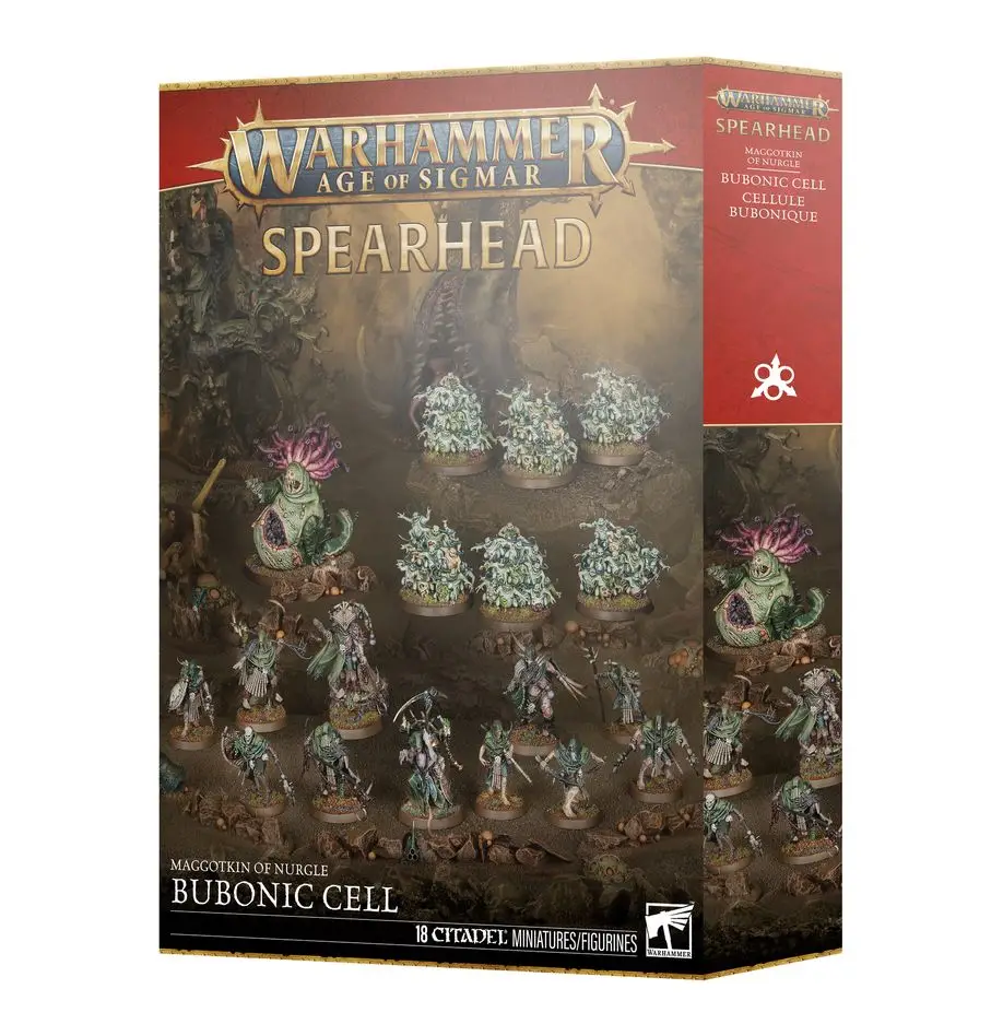 Age of Sigmar: Spearhead - Maggotkin of Nurgle, Bubonic Cell - The ...