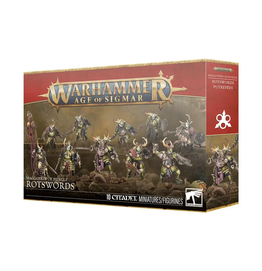 Age of Sigmar: Maggotkin of Nurgle - Rotswords - The Wobbly Nerdles