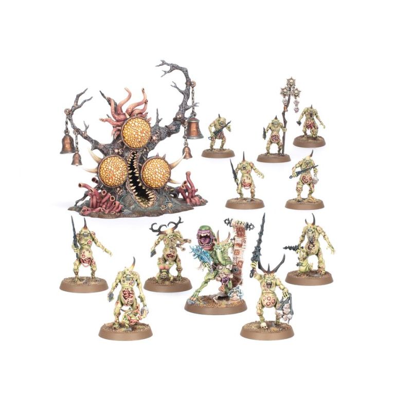 Age of Sigmar: Maggotkin of Nurgle - Regiment of Renown: The Pustules ...